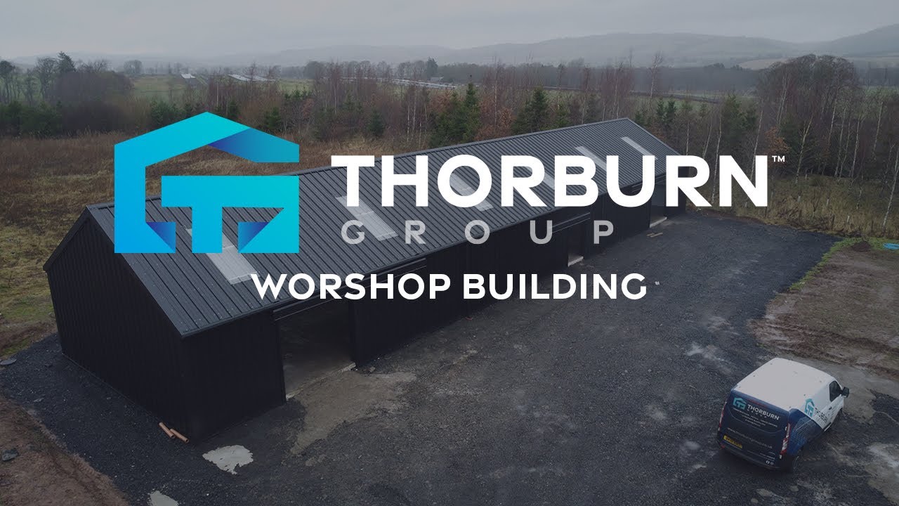 Steel-Framed Workshop Building – The Finishing Touches | Thorburn Group ...