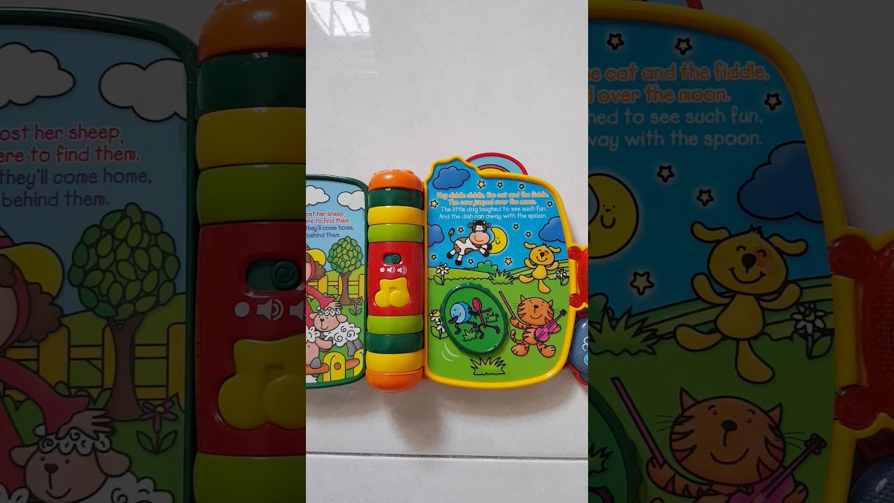 Vtech animal friends nursery rhymes book - YouTube