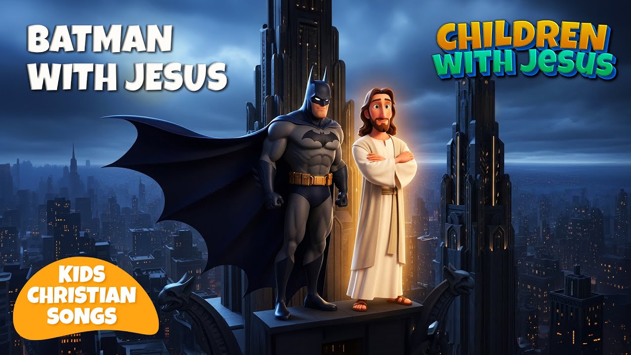 Awesome! Batman Meets Jesus | Kids Gospel Songs | Bible songs ...