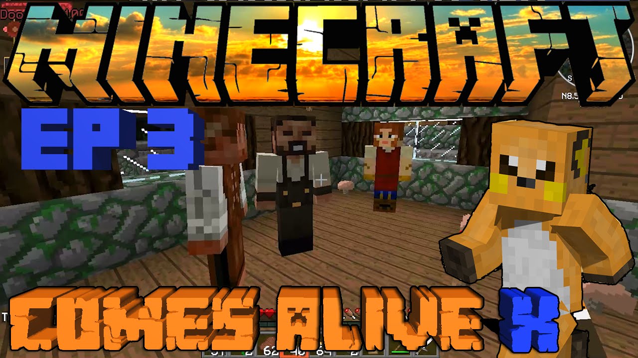 Modded Minecraft Comes Alive X Ep 3: Secured For Now - YouTube