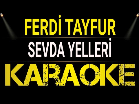 Ferdi Tayfur - Sevda Yelleri / Karaoke / Md Altyapı / Cover / Lyrics / HQ