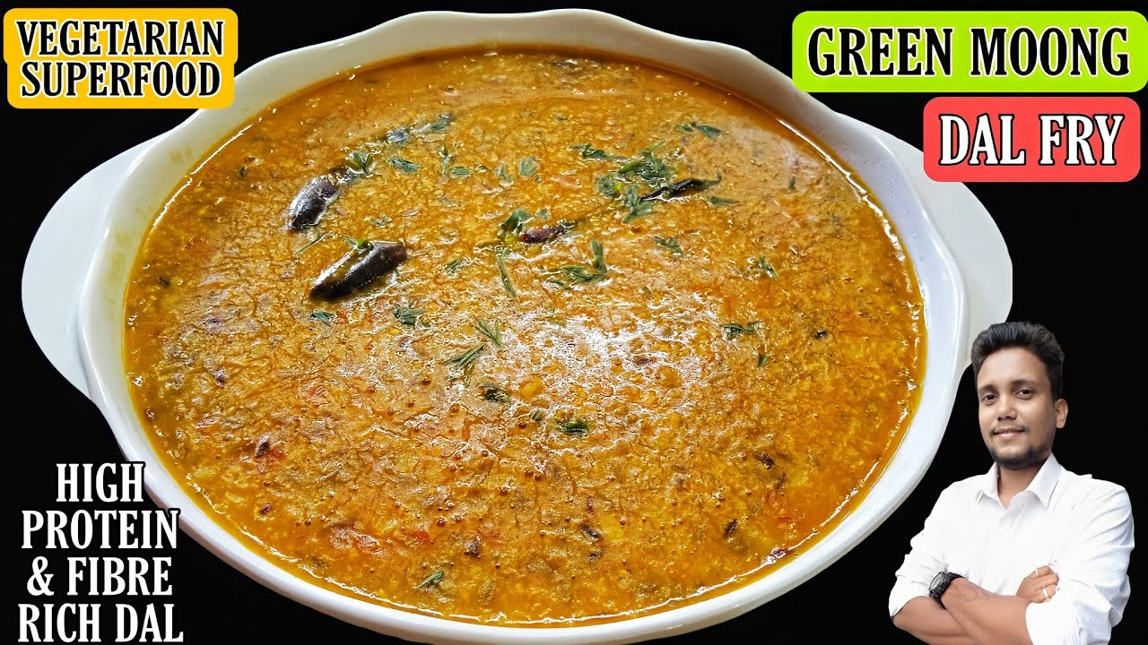 Moong Dal Fry Recipe | Split Moong Dal Recipe | Green Moong Dal Recipe ...