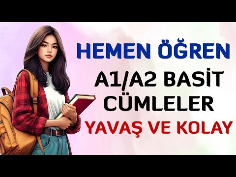 Yavaş Okuma - Fransızca 200 Kolay Cümle – Yavaş ve Anlaşılır Telaffuz - A1 ve A2