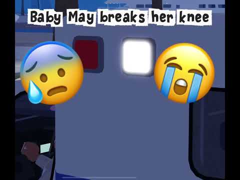 Baby May breaks her knee (trailer…)