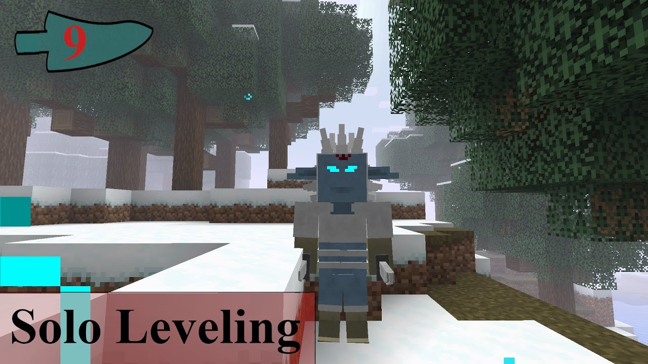 Solo Leveling In MC Episode 9 (The Land of Frost and Cold) - YouTube