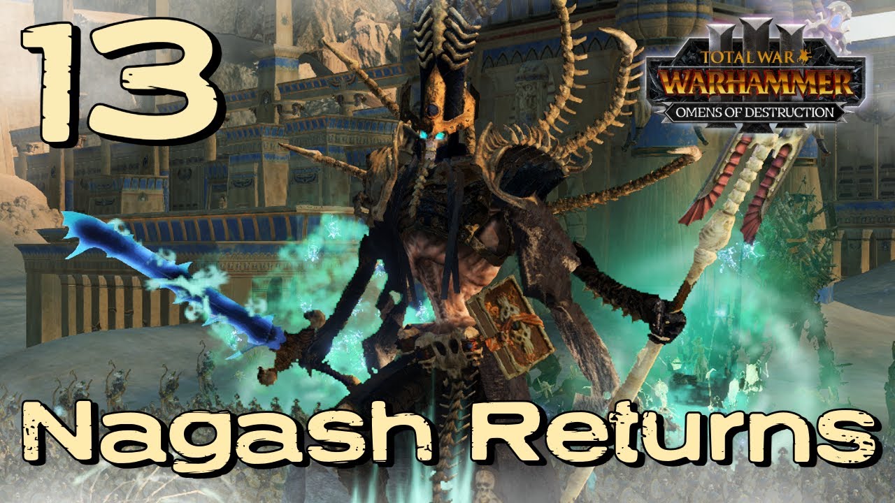 Krell's Undead CHAOS WARRIORS! | Legions of Nagash | Total War ...