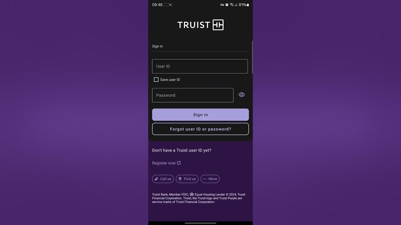 How to Reset Your Password in Truist Mobile Banking App? 2024 - YouTube
