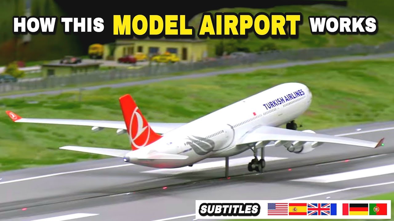 🔥 REAL working MINIATURE AIRPORT 1:87 @ Miniatur Wunderland Hamburg ...