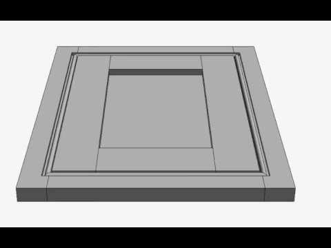 Regular Bead Face Frame - YouTube