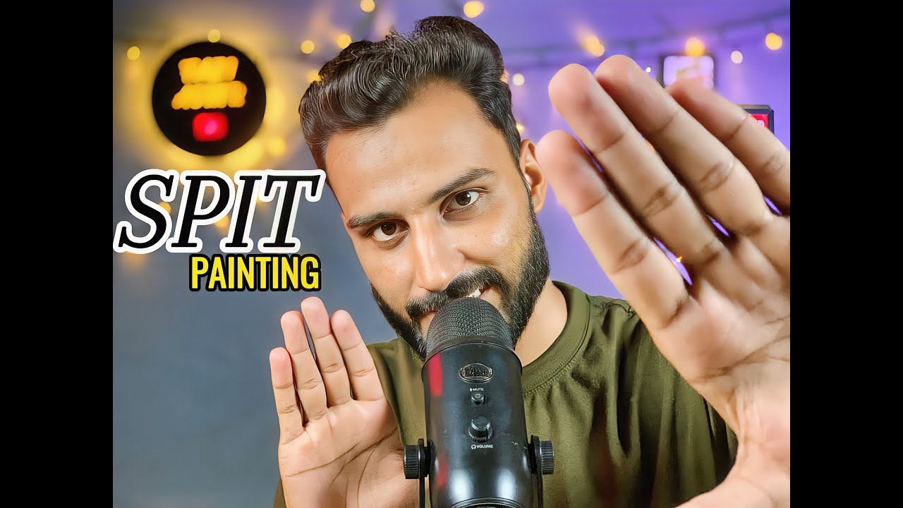 Asmr Spit Painting Extreme & Sensitive For Sleep #asmr # ...