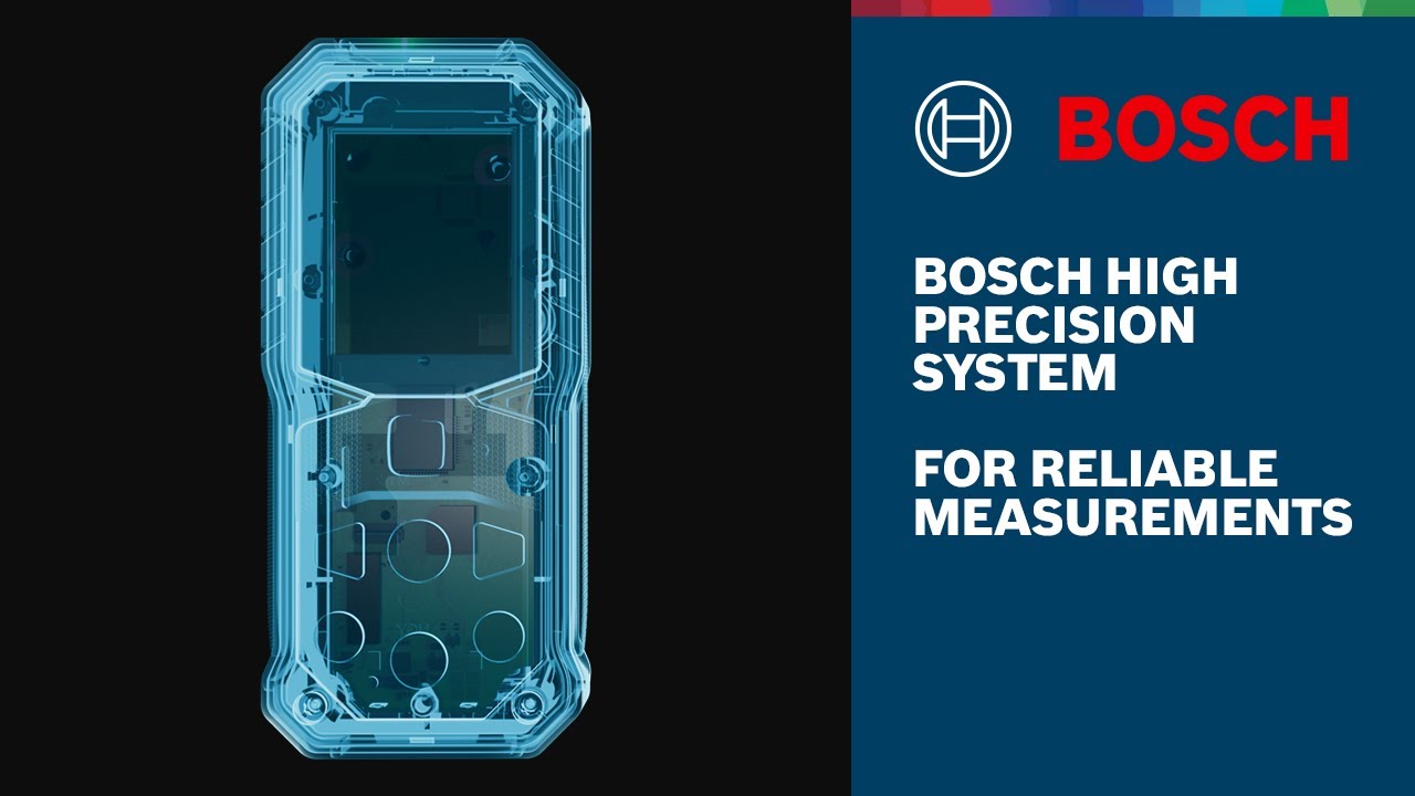 Reliable measurements with the Bosch High Precision System - YouTube