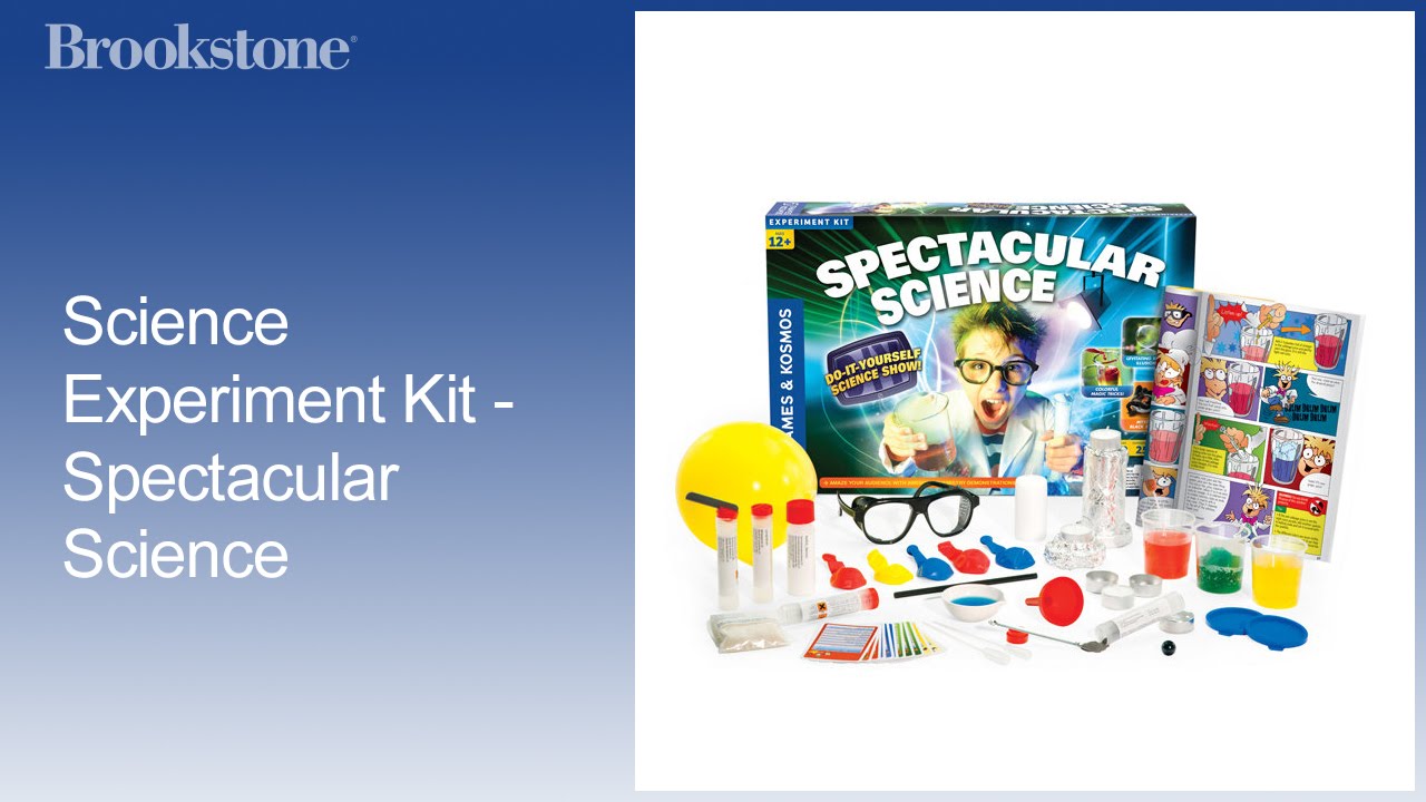 Science Experiment Kit - Spectacular Science - YouTube