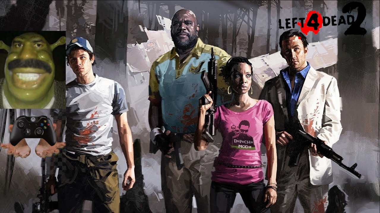 Unusual L4D2 Round - ft. Shrek Harvey - YouTube