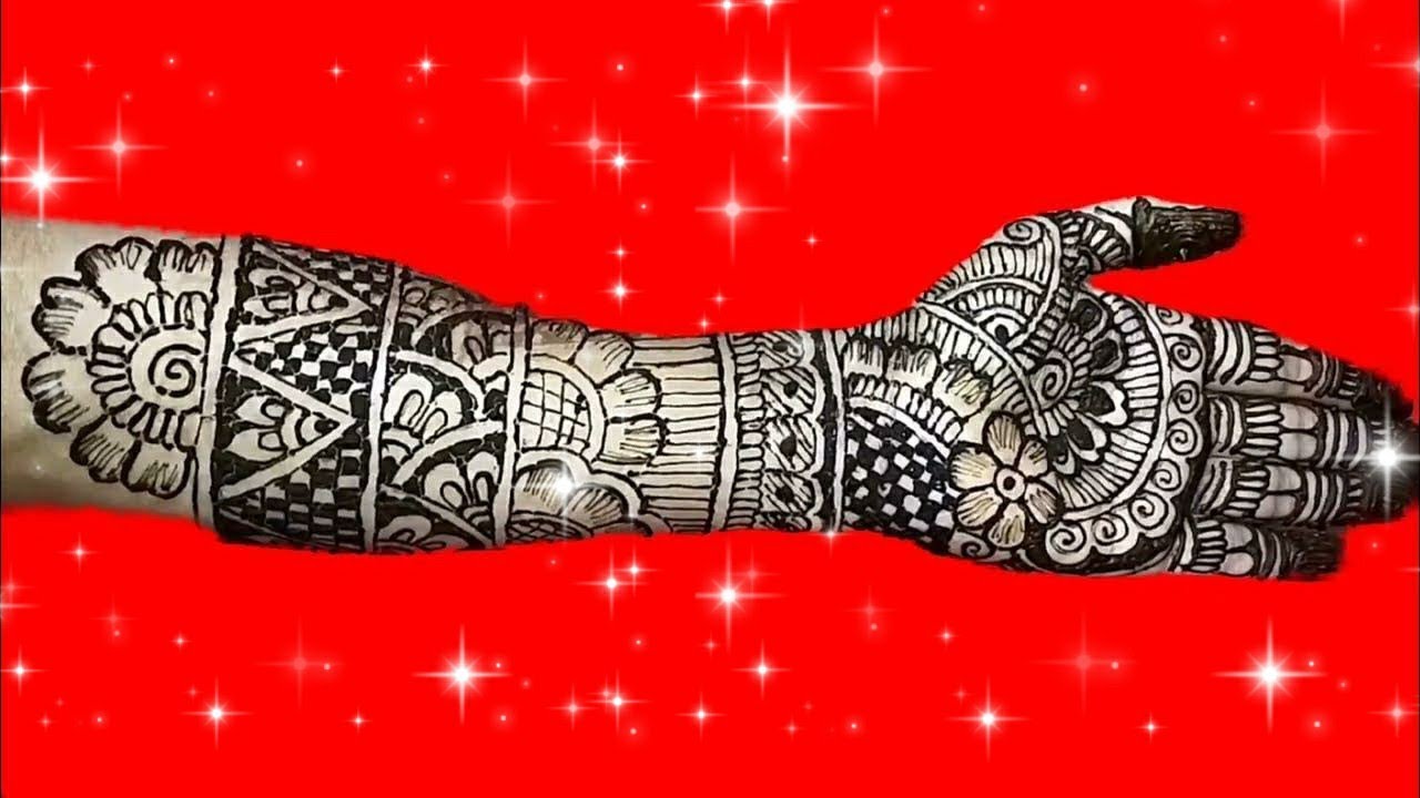 Full Hand Mehandi Design । Full Hand Front Hand Mehndi Design । Hath ki ...