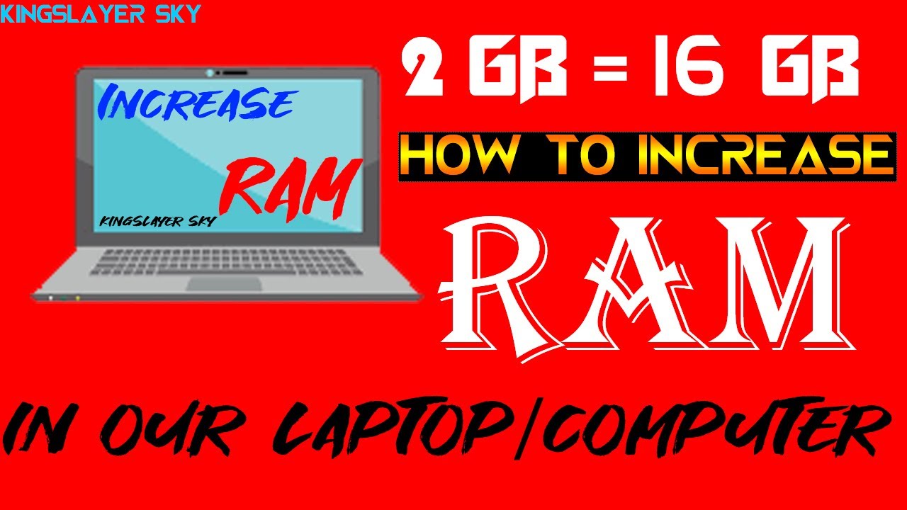 How to Increase Ram of our laptop / Pc | 2GB - 16 GB | Virtual Memory ...