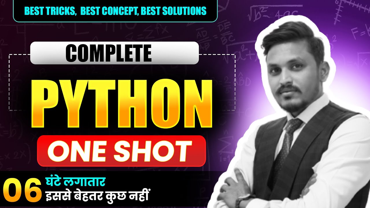 Python Course Full in Hindi | 6 Hours Python Course from Beginner to Advanced | Techstack - YouTube