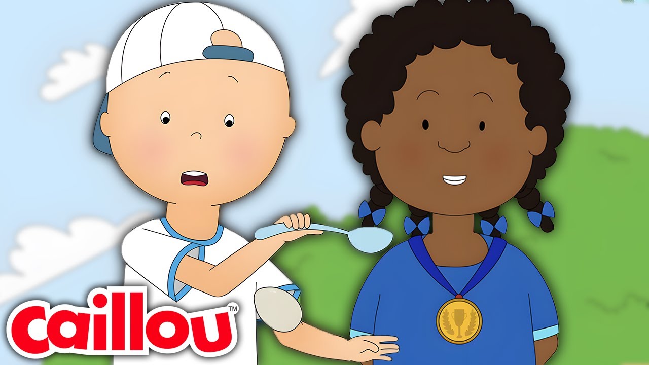 Caillou am Sporttag | Die Neuen Abenteuer von Caillou | Staffel 3 ...