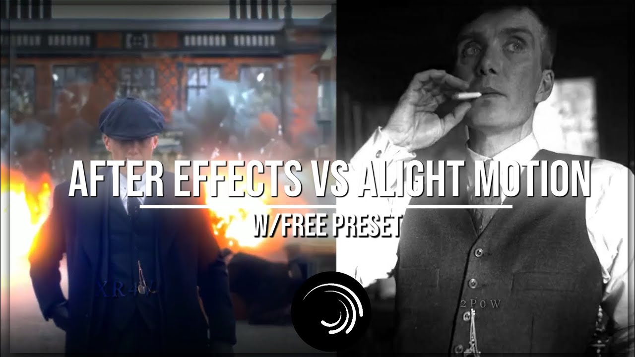 ALIGHT MOTION VS AFTER EFFECTS EDIT BADASS AE INSPIRED FREE PRESET ...