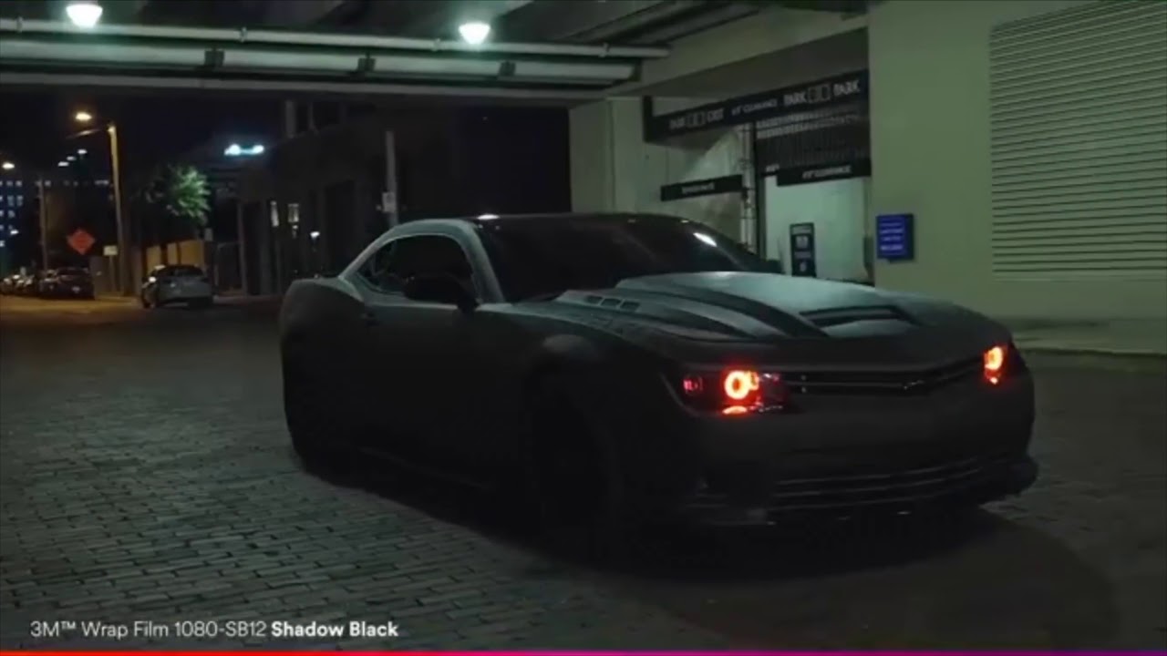 3M™ Wrap Film Series 1080 - Shadow Black - YouTube