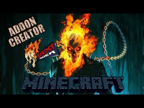 Minecraft Pocket Edition || Add-On Ghost Rider MCPE - YouTube