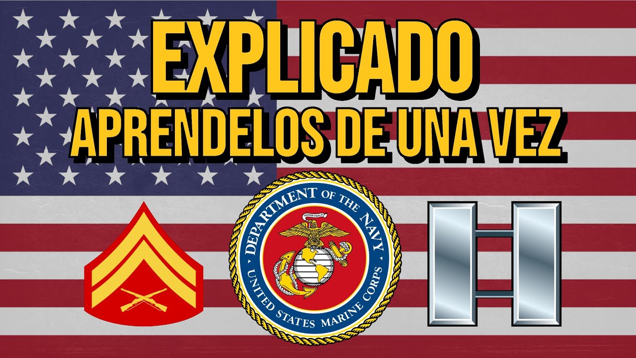 Rangos de los Marines (Estados Unidos) - YouTube