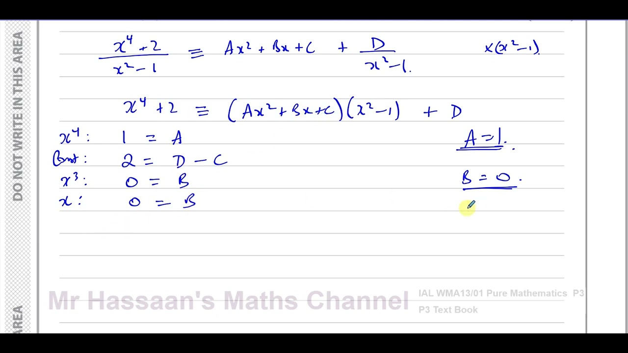 A2, (IAL), Pure Mathematics, (P3), Text Book, Ch Rev1, p9, Q11 ...