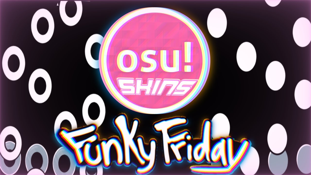 Funky Friday Circles Skins in Osu! - YouTube