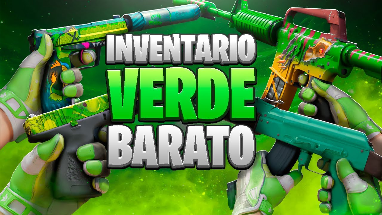 EL MEJOR INVENTARIO VERDE PARA CS2 2025!! - YouTube