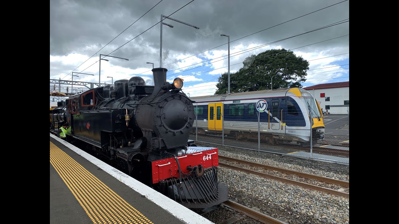 The Franklin Steam Shuttles POV with the Glenbrook Vintage Railway Ww ...