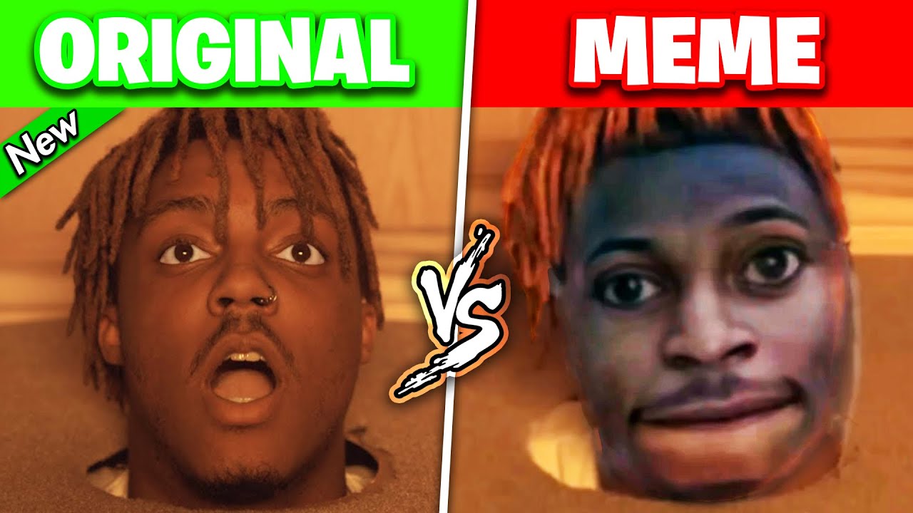 POPULAR RAP SONGS vs MEME VERSIONS - YouTube