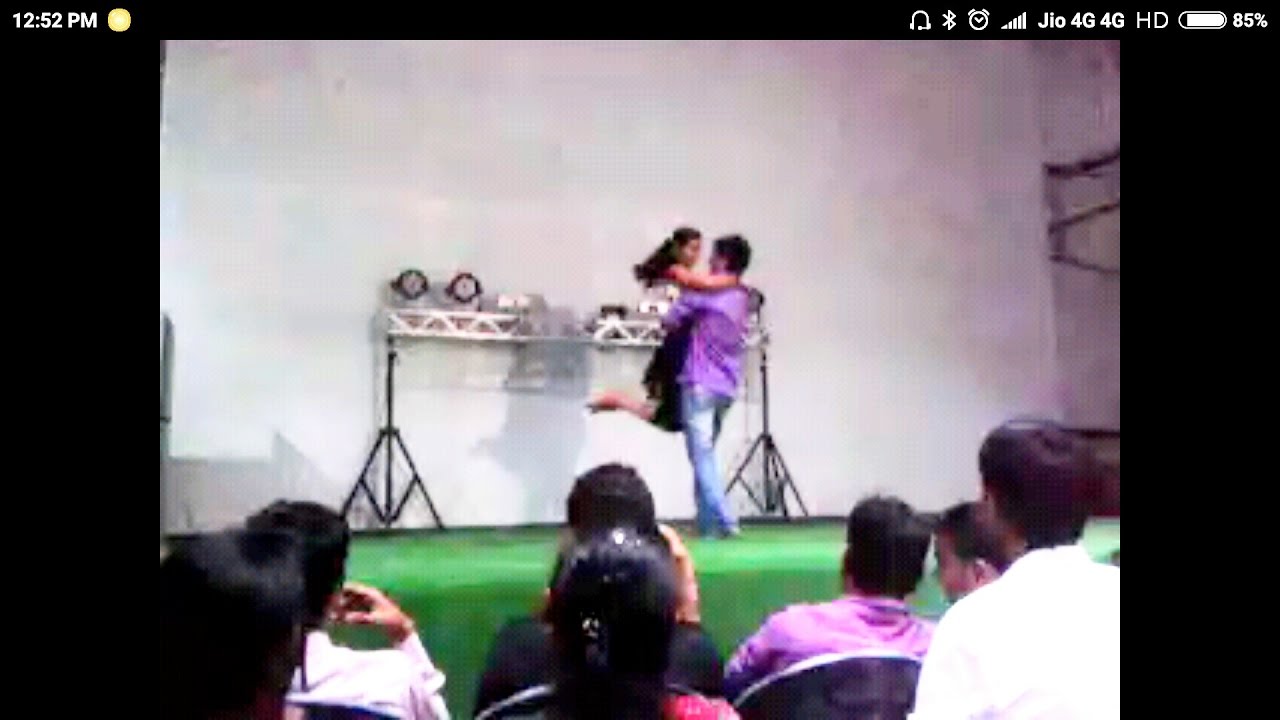 Romantic Performance by student at batch completion farewell - YouTube