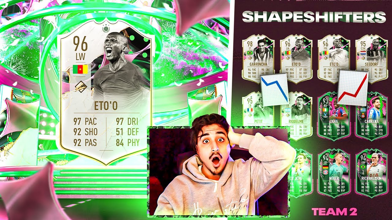 ETO'O SHAPESHIFTER ICON GEZOGEN💚MEINE 2x RANG 1 WL REWARDS & NEUEN ...