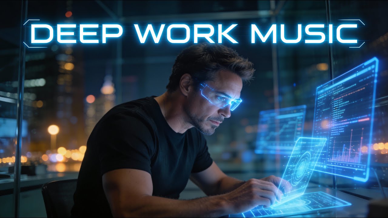 Activate Hyper-Focus: Deep Work Music for Programmers & Creators 💻 (Night Ambience) - YouTube