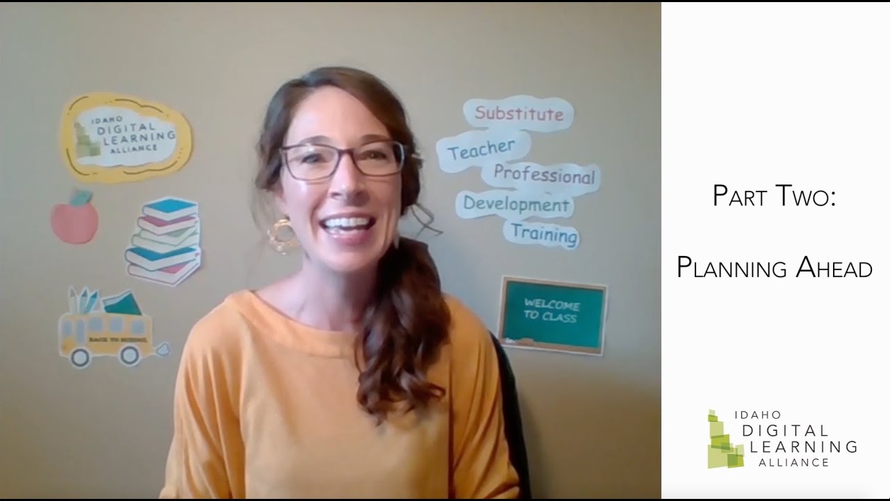 IDLA Substitute Training Part2: Planning Ahead - YouTube
