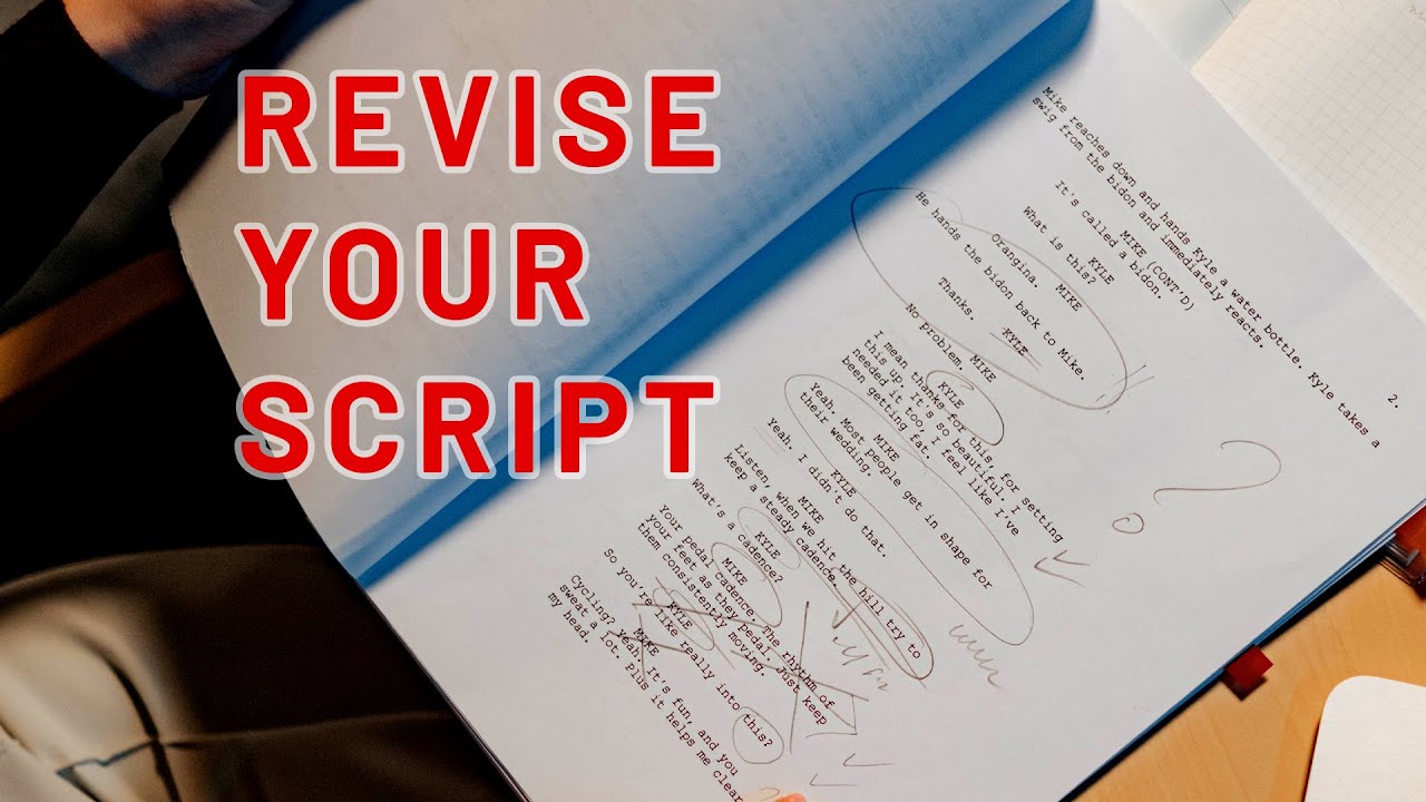How to revise a screenplay | Let's Make Movies - YouTube