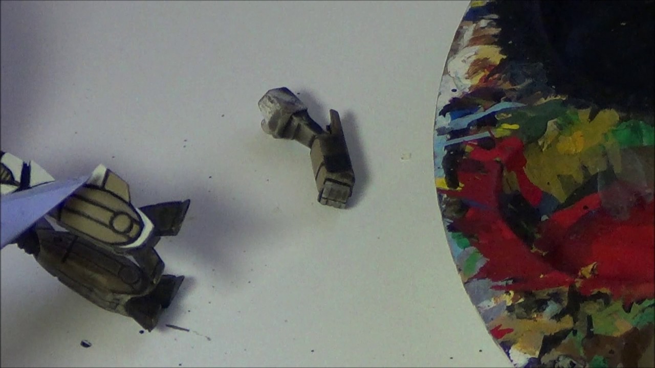 Robotech RPG Tactics Painting Tutorial Part 2 of 2 - YouTube