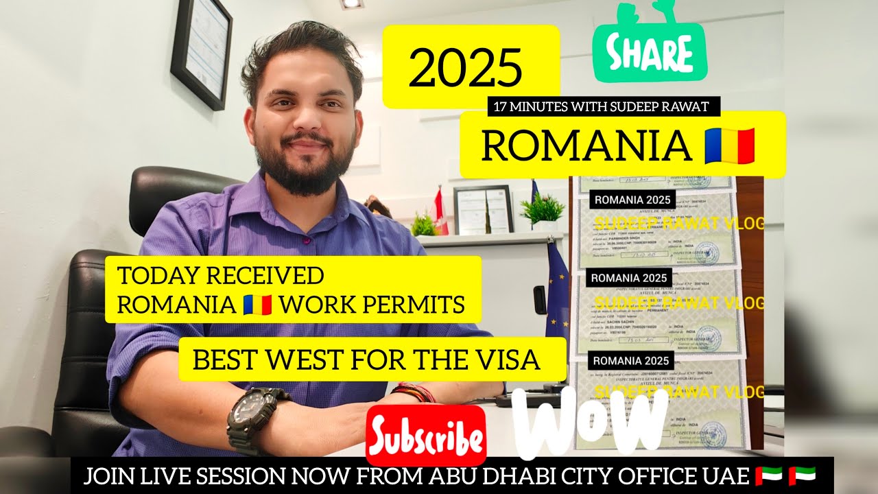 Romania Work Permits: The 2025 Update You’ve Been Waiting For - YouTube