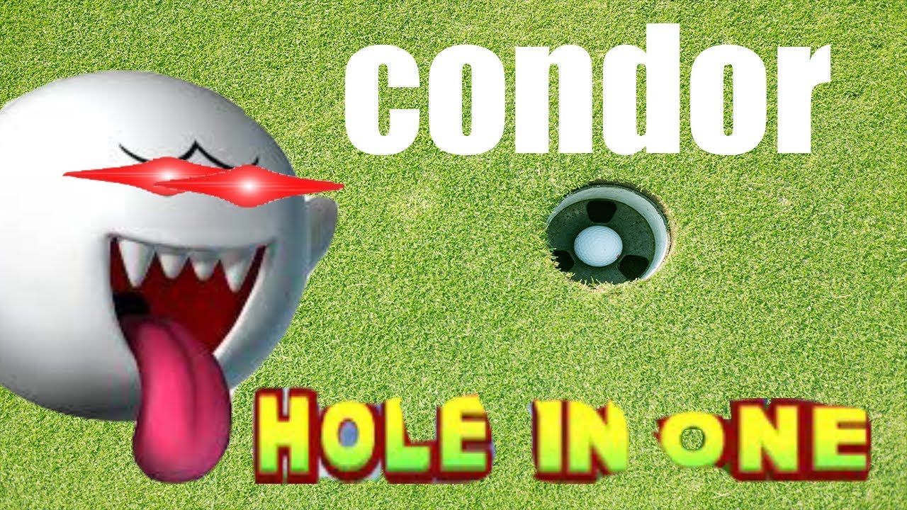 getting a condor in Mario golf - YouTube