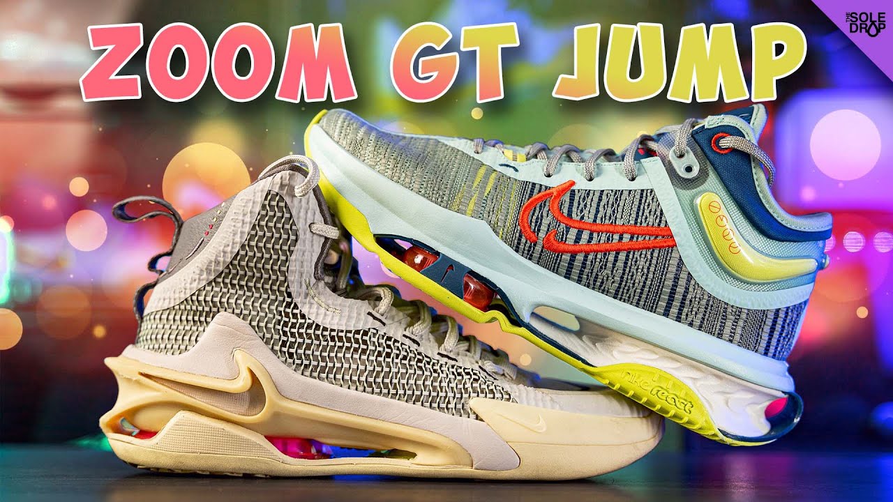 CRAZY CUSHION! Zoom GT Jump 2 & Zoom GT Jump Initial Comparison! - YouTube