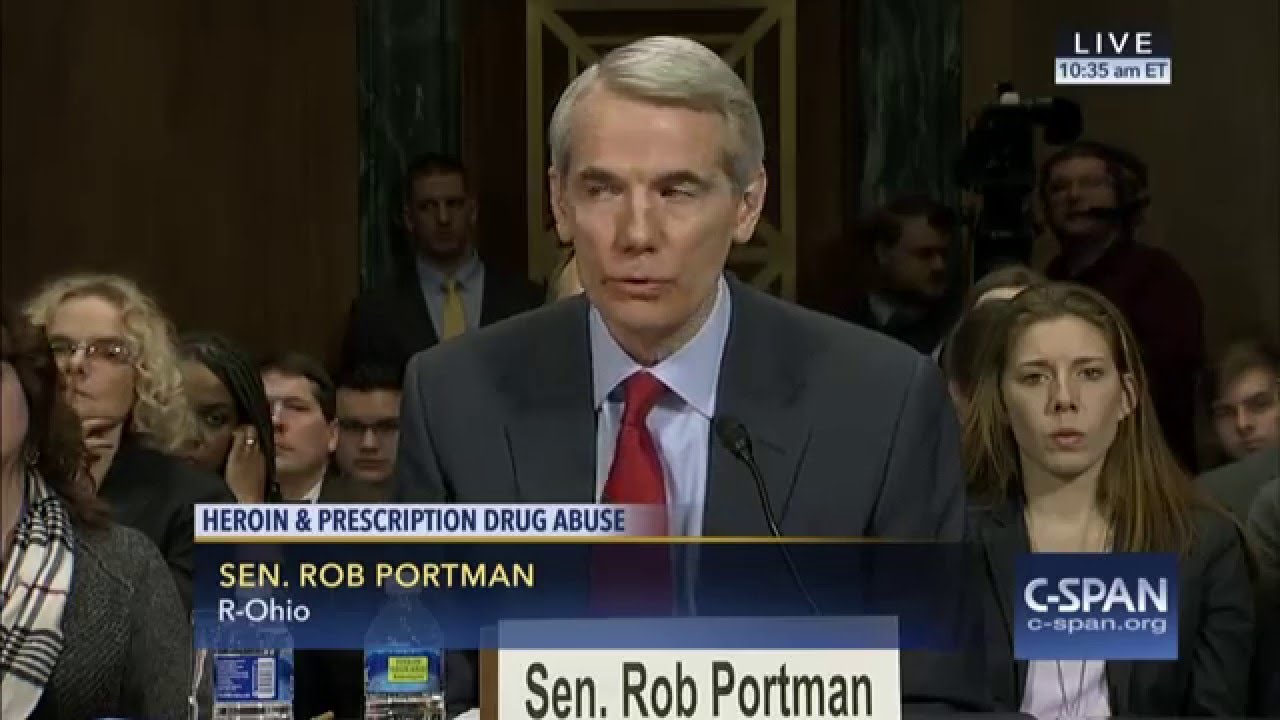 Portman Testifies at Senate Judiciary Committee Hearing on Heroin Bill ...