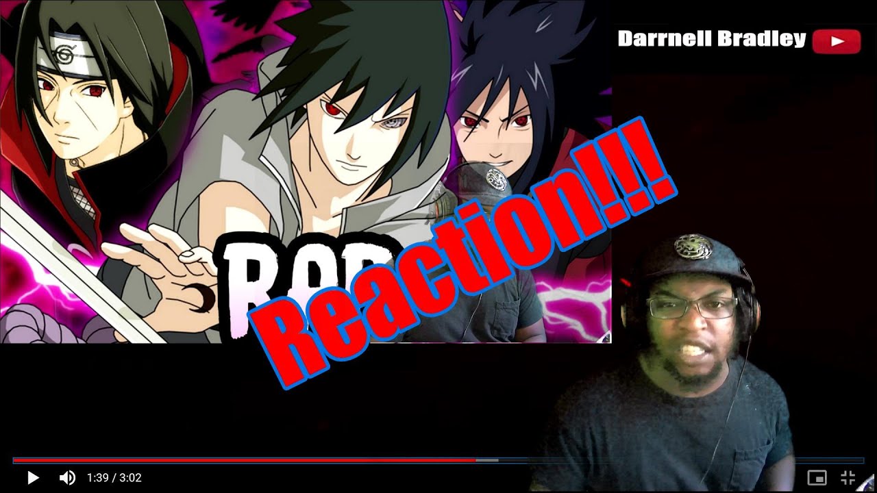 UCHIHA RAP | "RED" | RUSTAGE ft. Khantrast [Naruto] DB Reaction - YouTube