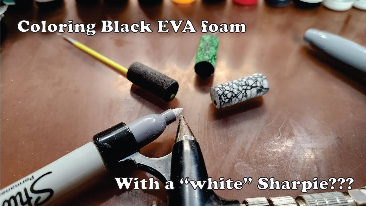 Airbrushing Black Popper Bodies With A White Base - YouTube