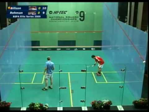 Aqeel Rehman vs Pete Billson game 1 (2/2) - YouTube