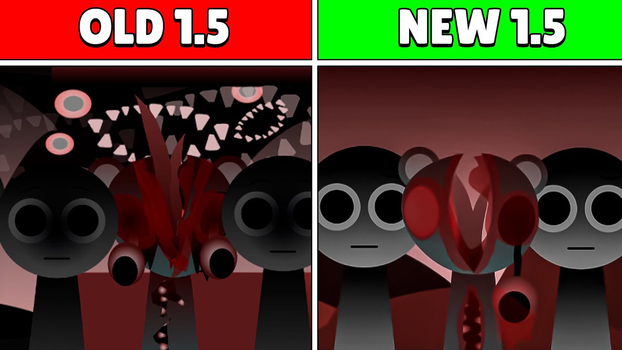 Incredibox Sprunki: OLD Parasprunki PHASE 1.5 vs NEW Parasprunki PHASE ...