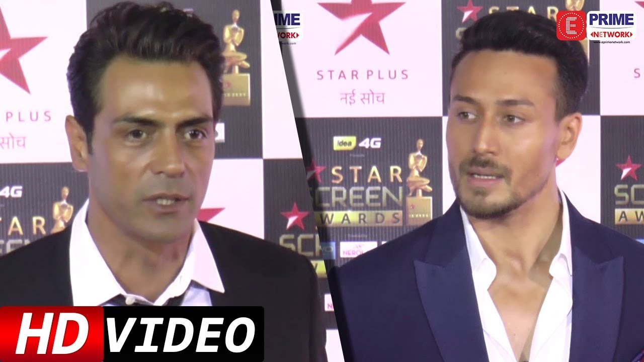 Tiger Shroff & Arjun Rampal On Their COMING UP'S | STAR SCREEN AWARDS ...