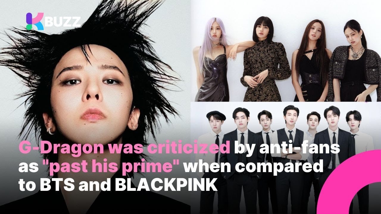 G-Dragon was criticized by anti-fans as "past his prime" when compared ...