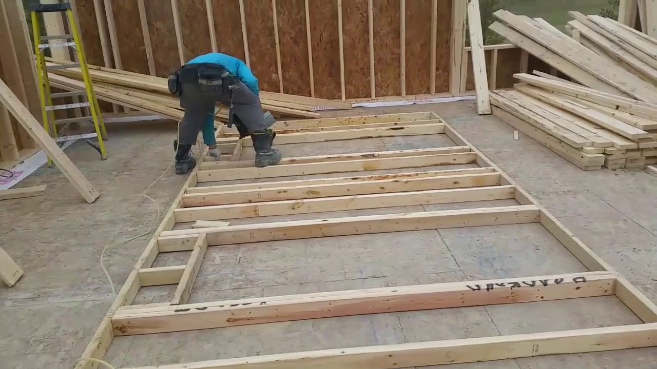 Trabajos Construcción Framing Carpentry En Toronto Canada 01/03/2017 ...
