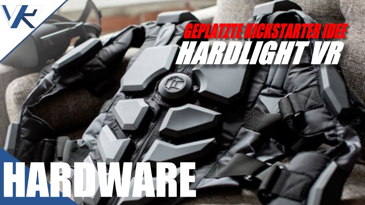 HANK's VR HARDLIGHT VR HAPTIC WESTE - AUS DER TRAUM? - YouTube