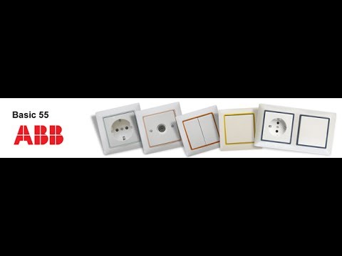 ABB серия Basic 55 .Установка и подключение. - YouTube