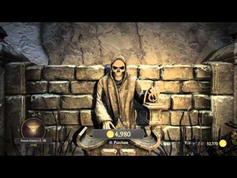 Krypt Location Mileena's Brutality: Early Lunch -Frozen Grounds (-2,10)- MKX